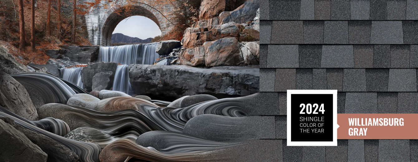 Owens Corning Shingle Color of the Year: Williamsburg Gray